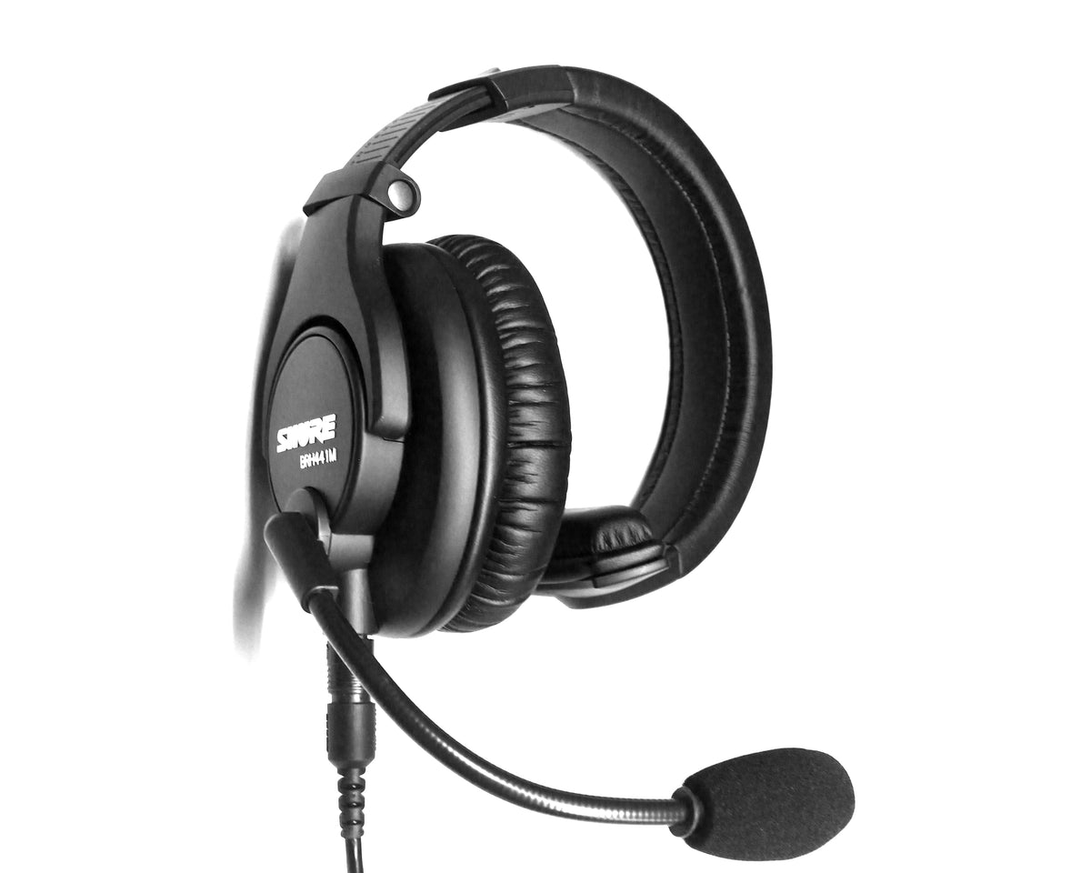 Shure - Single Sided Professional Headset with SmartBoom and Cable – MV ...
